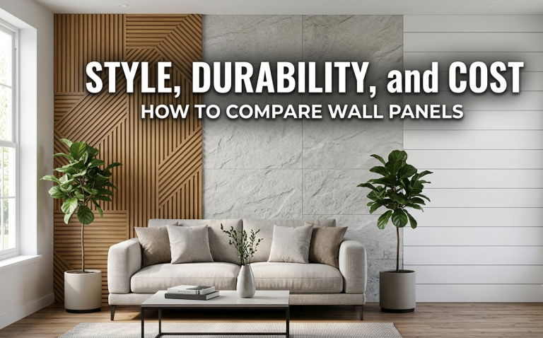 Comparing Wall Panels for Commercial Projects: Style, Durability & Cost